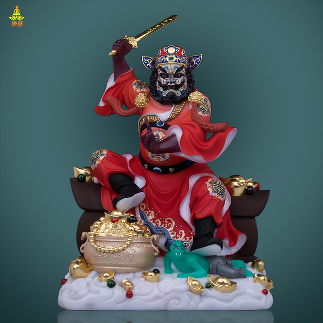 Han Baiyu Zhong Kui God statue of heaven Master Zhong Rong Fu Mo Mo ...