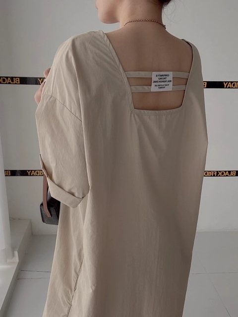 South Korea Dongdaemun Chic summer niche French design sense two sides ...