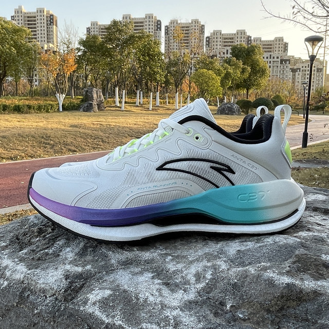 Anta C37 5th generation soft bottom comfortable running shoes Men's winter new nitrogen ...