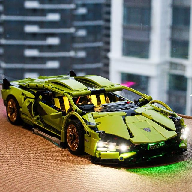 Lamborghini sports car Bugatti Porsche 911 remote control car assembly ...