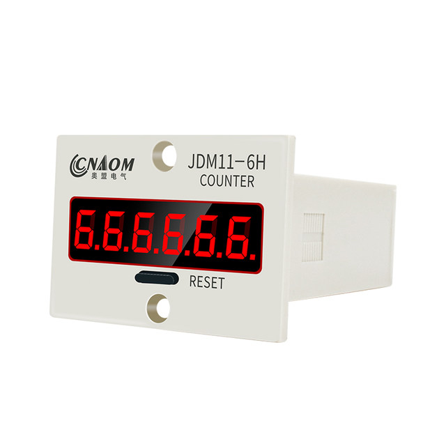 Industrial digital display counter 6-digit electronic accumulator JDM11-6H/5H assembly line ...
