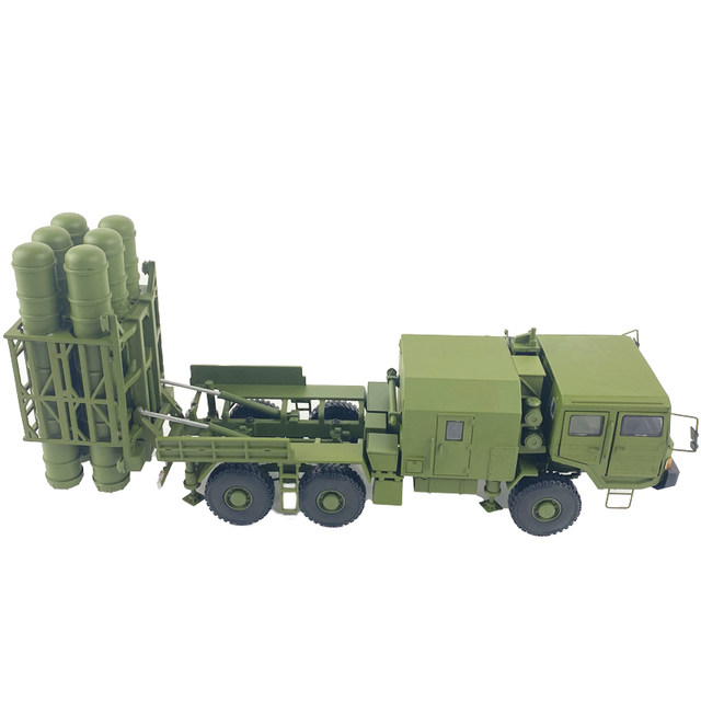 1:30 Land-based Hongqi 16A anti-aircraft missile launcher alloy model ...