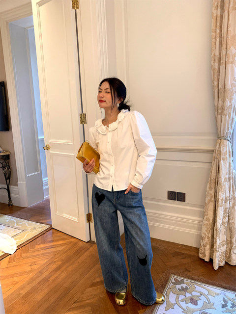 Luo Luosuke Shirts in the autumn and winter of 2024 new design sense ...