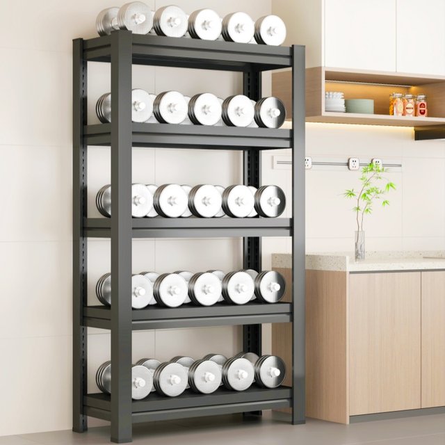 Shelf multi -layer shelf rack horn steel household warehousing shelf ...