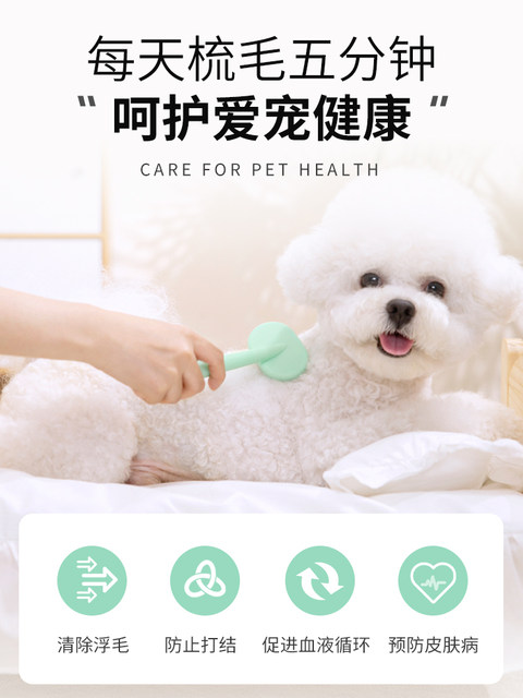 Nuomi family pononon mini needle comb, bear teddy comb, hair combed ...