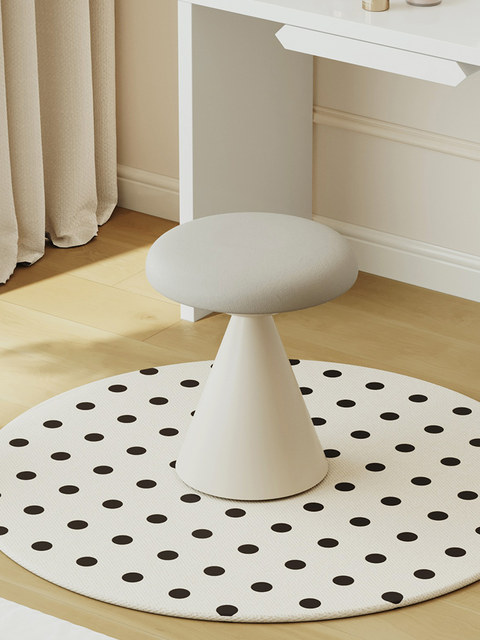 Makeup stool bedroom dressing stool Light luxury high -level sensory ...