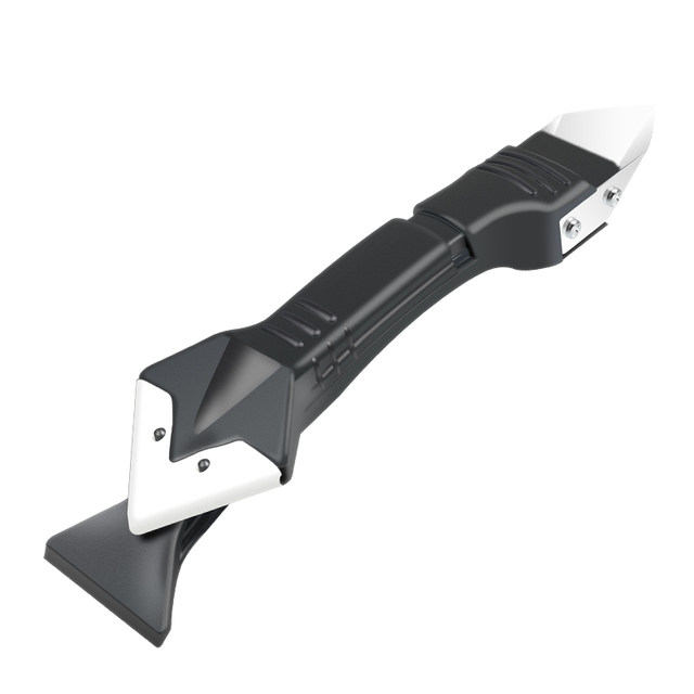 Glue scraper, beautiful seam smearing glue, trimming and closing ...