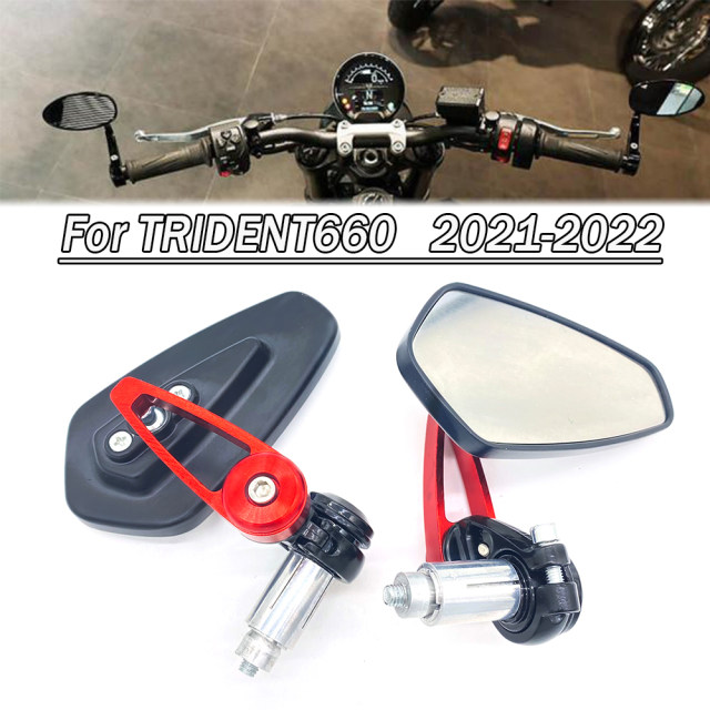 Suitable for Triumph Trident660 modified rearview mirror Triumph 765RS ...