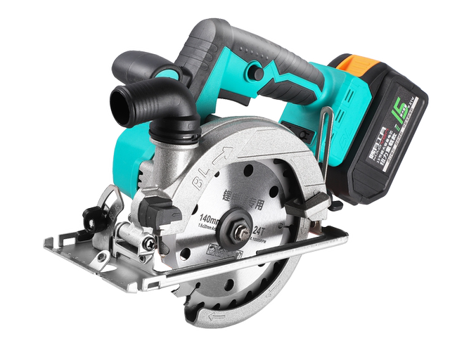 Lithium-ion brushless single-hand saw, electric circular saw, portable ...