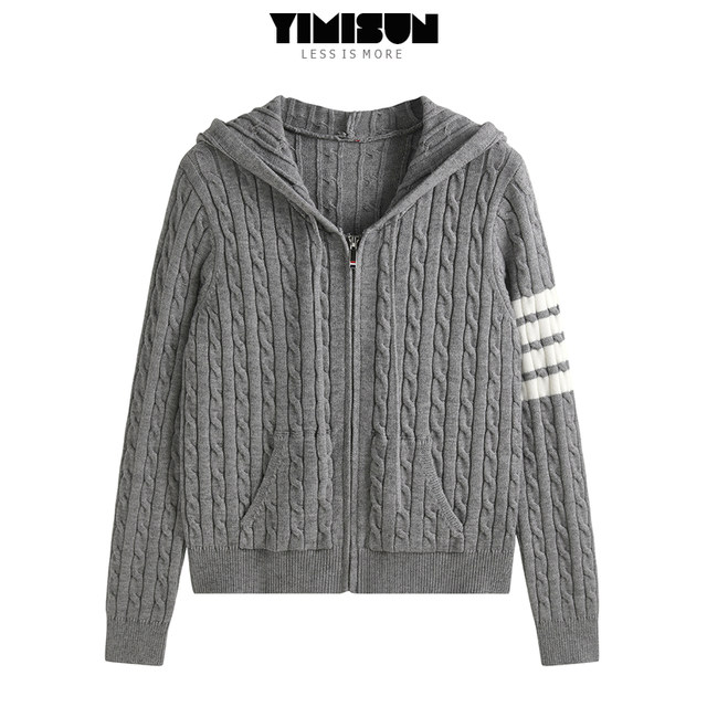 Yimisun Lazy Wind Four Passing Barbar Academy Wind Sleeve Hooded Turlin ...