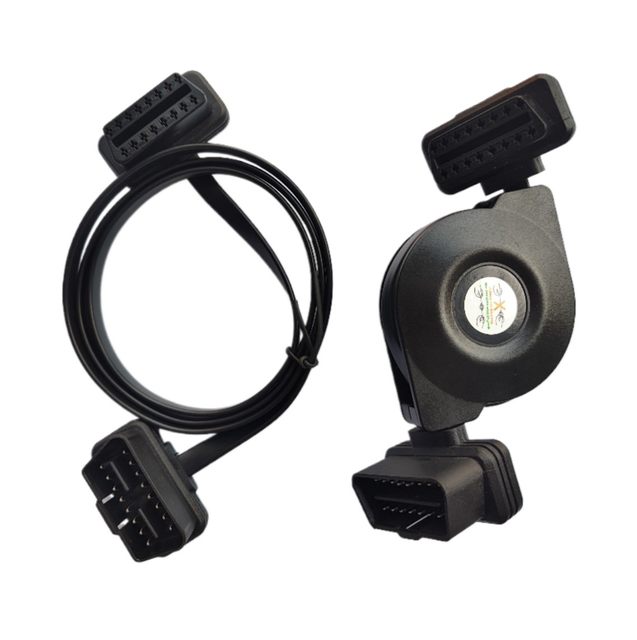 Car Obd Extension Cable Flat Cable Male to Female 8-Core Extended 16Pin ...