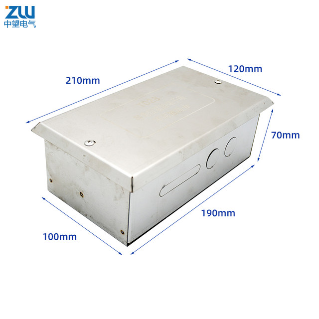 Home bathroom medium stainless steel equipotential bonding terminal box equipotential box ...