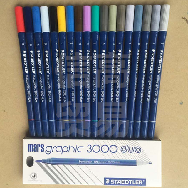 Germany Staedtler Mars3000 fabric repair color pen jewelry design magic ...