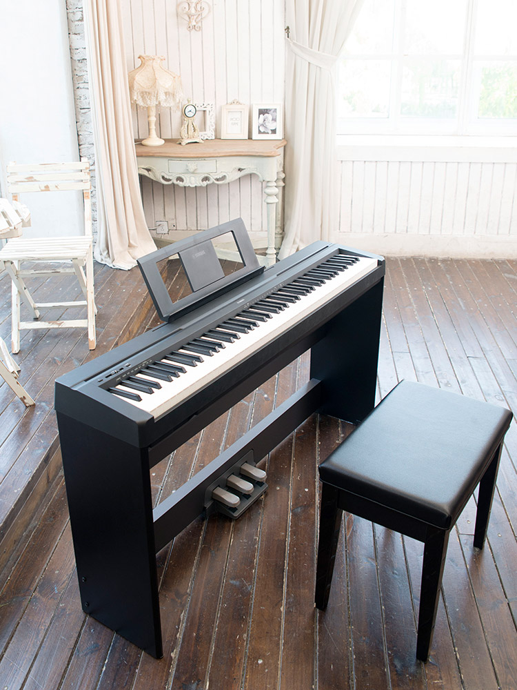 Piano Elétrico Portátil Yamaha P48 - 88 Teclas - Teclas Pesadas