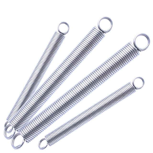 Spot 304 stainless steel tension spring yellow 300 long tension tension ...