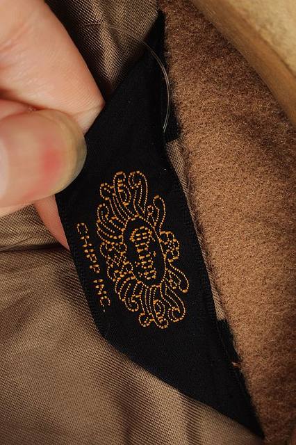 vintage ancient Hong Kong British style suits wool grid grid coarse ...