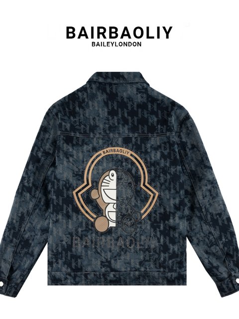 Bairbaoliy Light Luxury Union Dye Dye Donai jacket Autumn and Winter ...