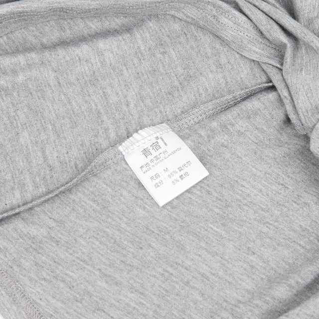 Modal mid-length short-sleeved women's round neck T-shirt slim black ...