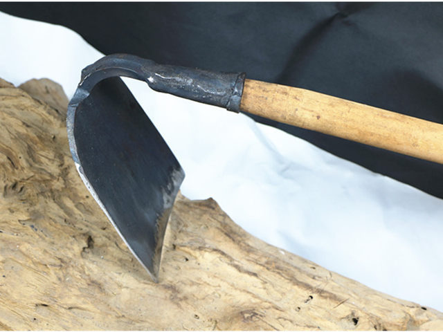 All-steel forged hoe, agricultural hoe, soil digging, vegetable ...