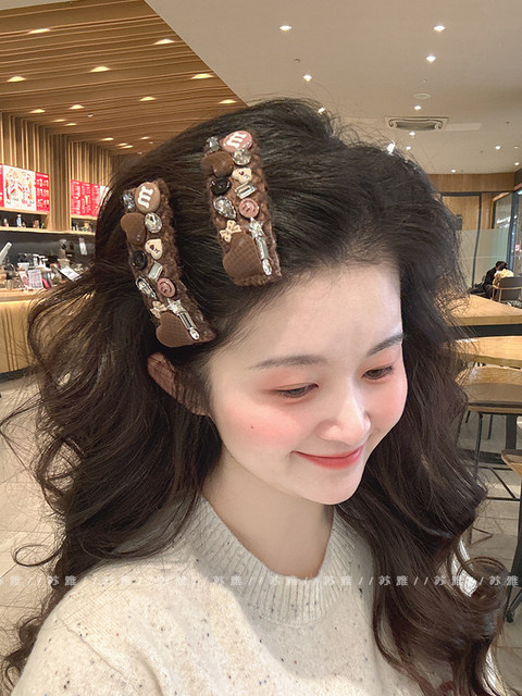 Love bow smiley hair clip side bang clip front hair clip hair clip ...