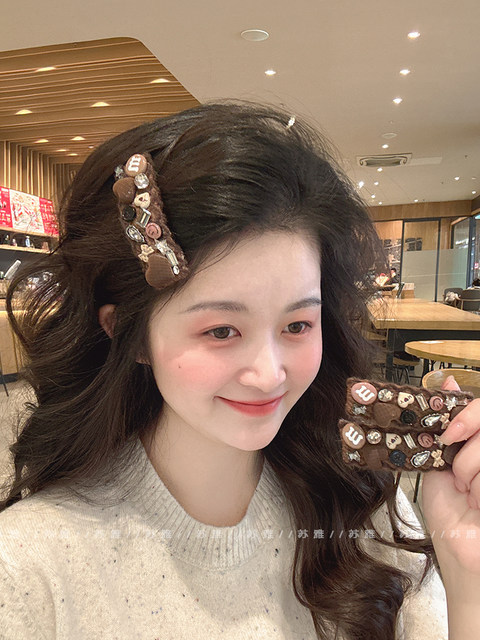 Love bow smiley hair clip side bang clip front hair clip hair clip ...