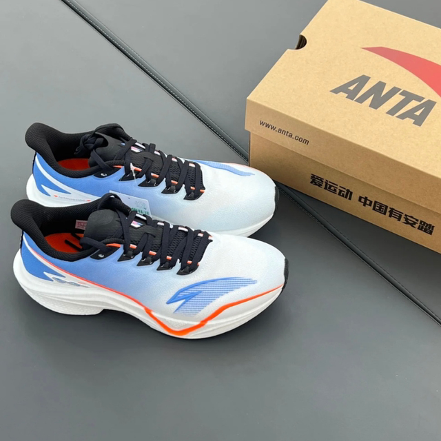 Anta Mach 5th Generation Nitrogen Technology Professional Running Shoes for Men and Women ...