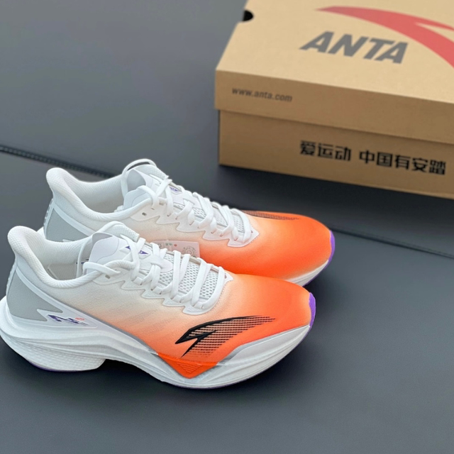 Anta Mach 5th Generation Nitrogen Technology Professional Running Shoes for Men and Women ...