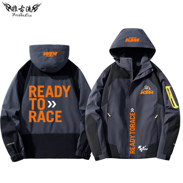 Racing KTM Jacket MotoGP Motorcycle Riding Suit Motorcycle Suit Autumn ...