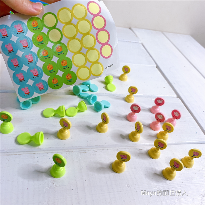 Peppa Pig Flying Checkers Board Game - Family Fun for Ages 3+