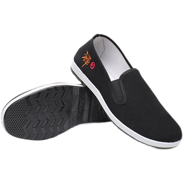 New old Beijing cloth shoes breathable casual shoes soft sole men's ...