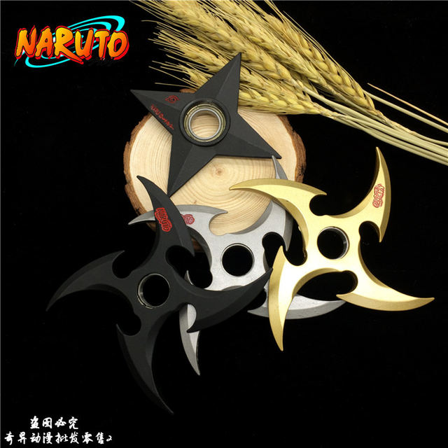 Weapon Wind Demon Shuriken Metal Dart Naruto Anime Surrounding Rotating ...