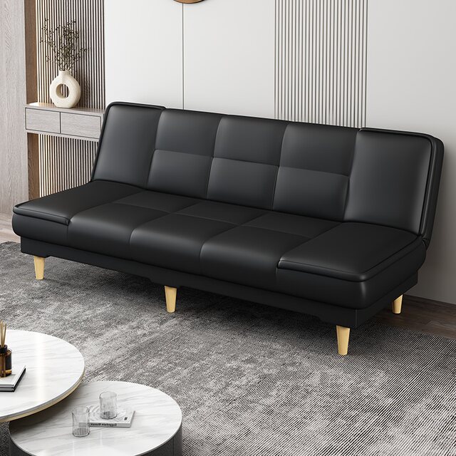 Sofa Rest Area Reception Three-Seater Sofa 2m Sofa Folding Bed Dual ...