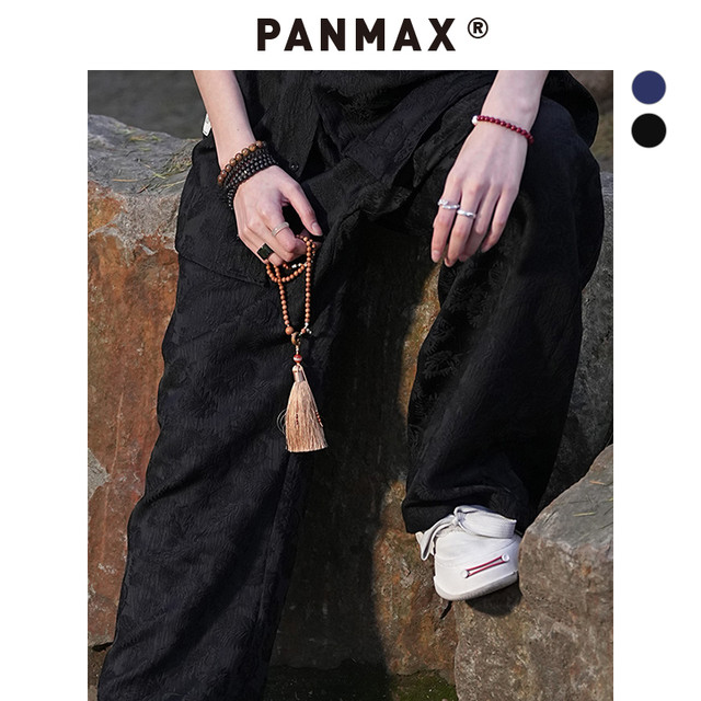 PANMAX plus size men's new Chinese style plus heavy dark pattern ...