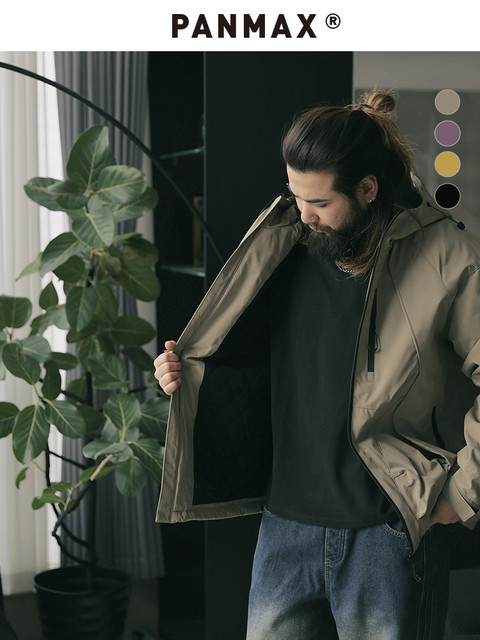 PANMAX trendy brand plus size men's clothing 2024 winter warm casual ...