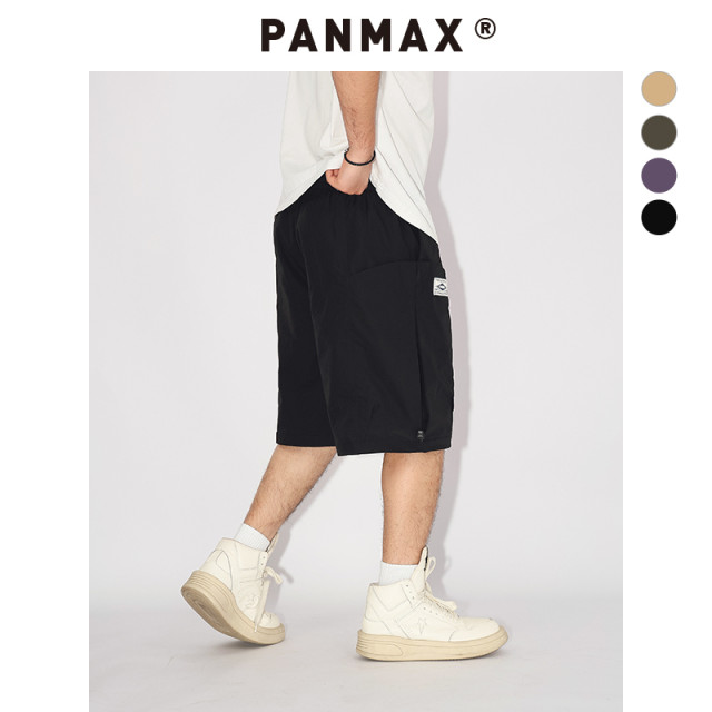 PANMAX plus size trendy brand men's pants plus loose sports shorts ...