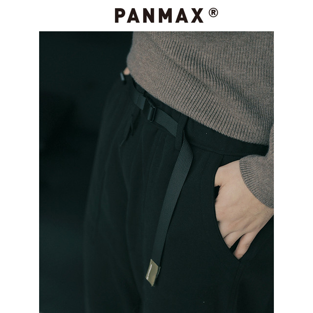 Panmax tide brand large size men's pants thickened plus velvet American ...