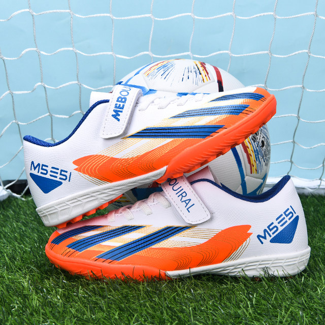 Messi's New Velcro Football Shoes for Men and Women kids Students Tfmg ...