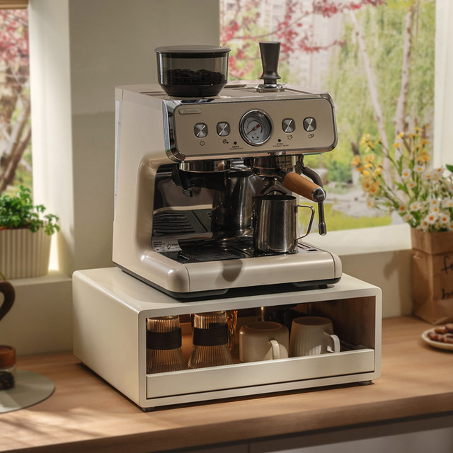 Coffee machine base drawer storage rack capsule coffee display stand ...