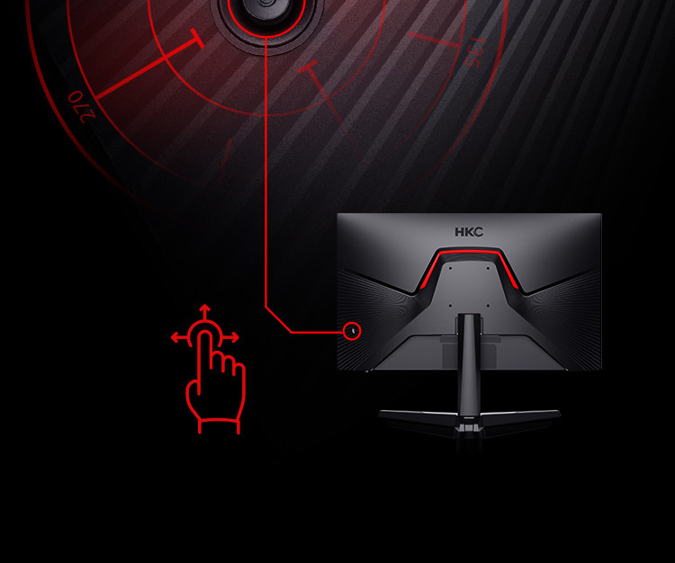 HKC 24-Inch 165Hz Gaming 2K IPS Display | External Notebook Screen VG245