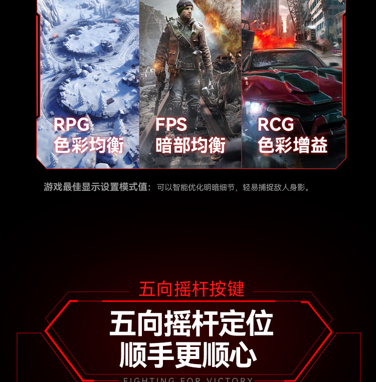 Hkc 24 165Hz 2K IPS Monitor - VG245 Gaming LCD Screen