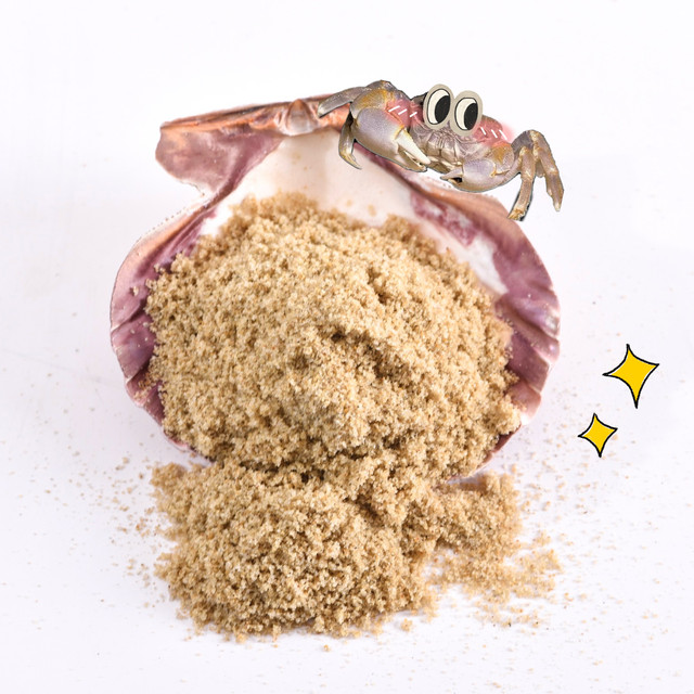 Special sand for sand crabs, no-wash sea sand, crabs, turtles ...