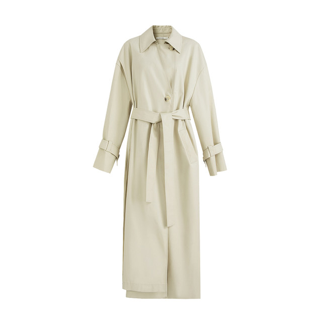 UNSPOKEN French trench coat for women 2024 new autumn and winter niche ...