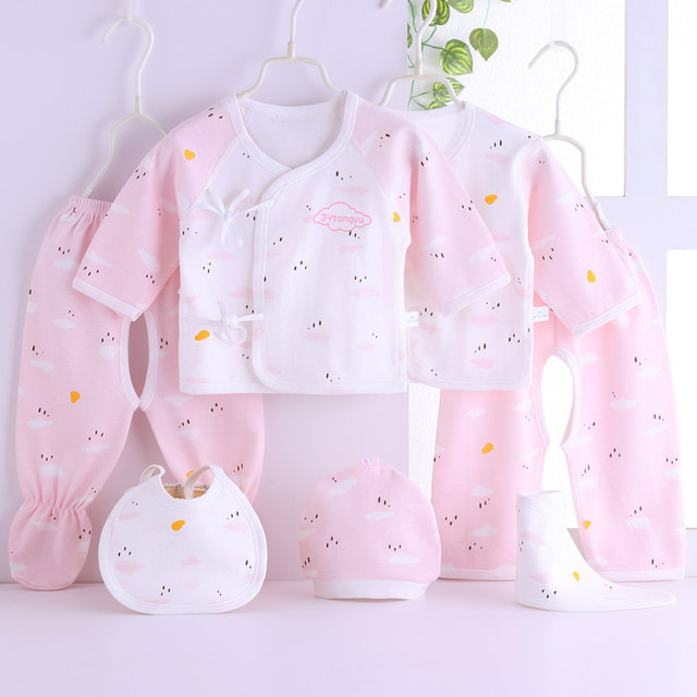 Newborn clothes 0-3 months old baby boneless monk dress pure cotton 7 ...