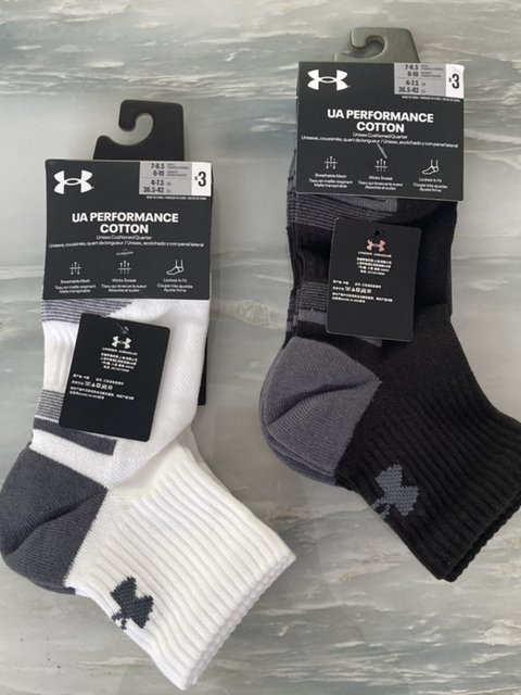 UA Under Armor Couple Socks Men and Women Same Style Cotton Breathable ...