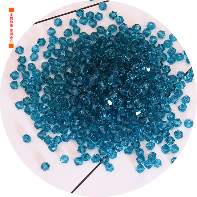 100 pieces of 3mm rhombus beads AAA pressed top DIY loose beads crystal ...