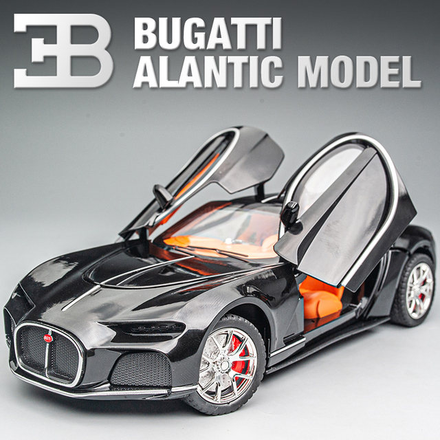 Bugatti Atlantic alloy model car children's gift boys toy car ...