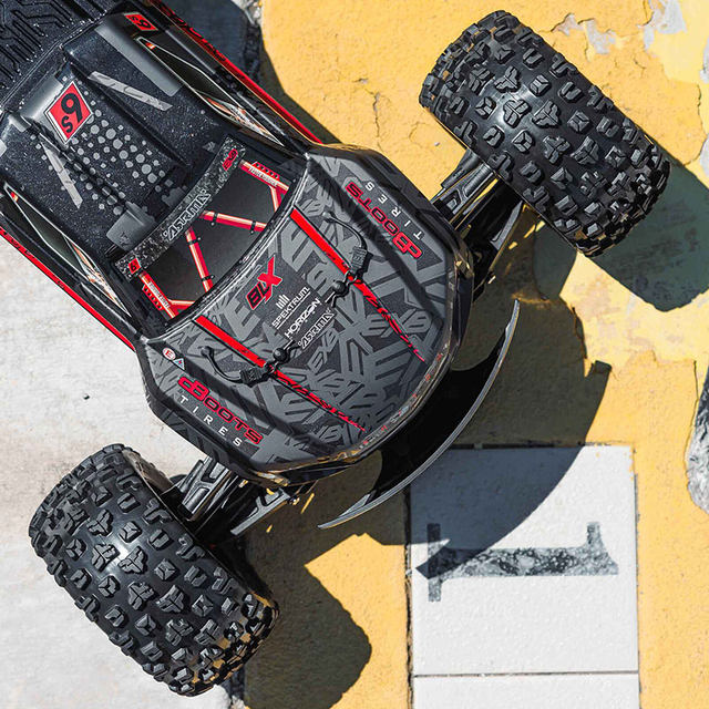 ARRMA Red Eye Kraton 6SkratonEXB Remote Control 1/8 Model Car Electric ...