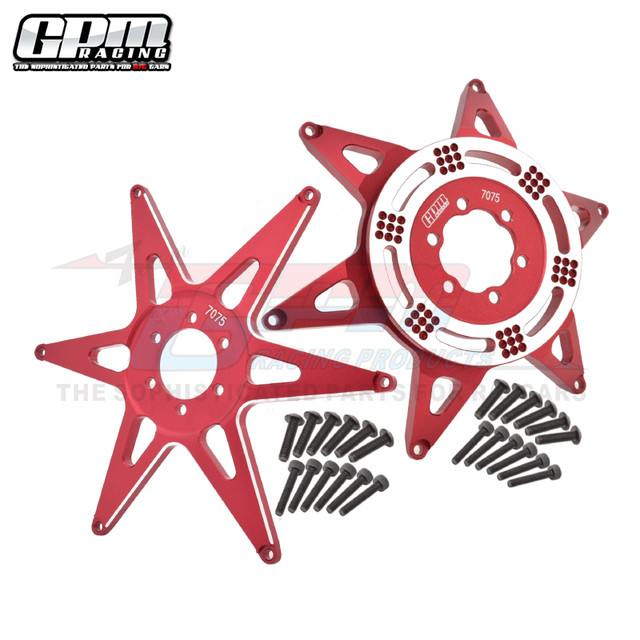 GPMLOSI-1/4 motorcycle Promoto-MX front and rear hub support ...