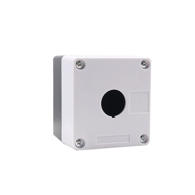 Plastic emergency stop start button box switch control box XAL-B02 two ...