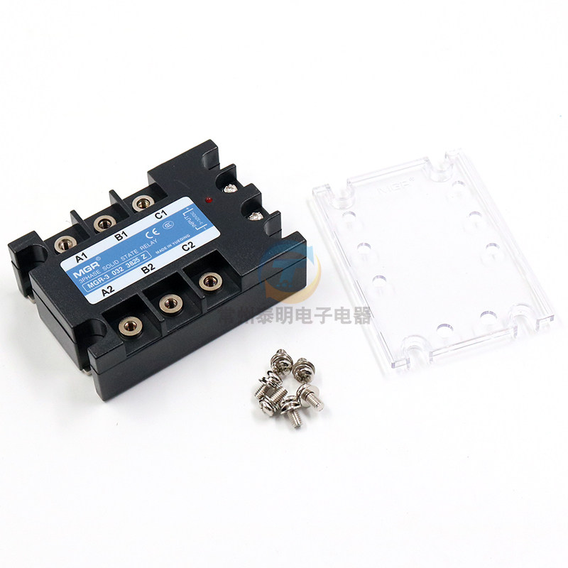 Mgr-3 032 3825Z 25A 3-Phase Solid State Relay - 24V DC to 220V AC